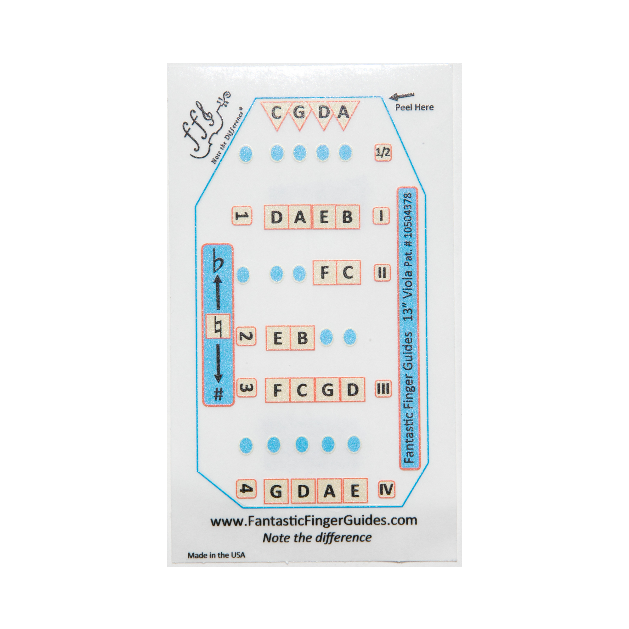 The Perfect Viola Finger Guide - Fantastic Finger Guides