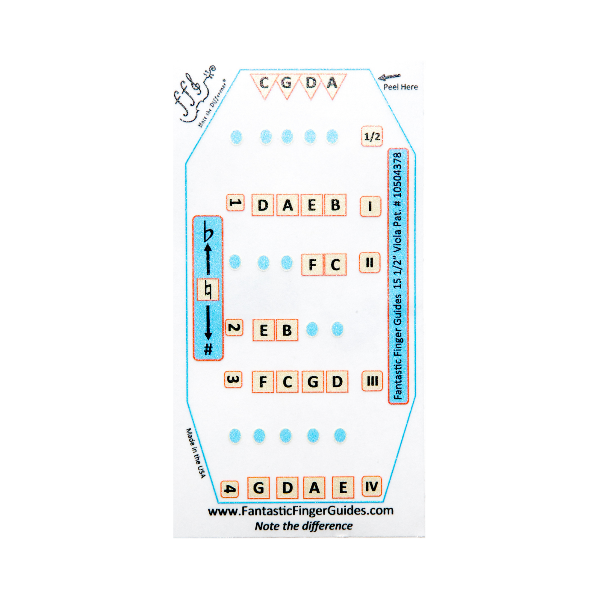 The Perfect Viola Finger Guide - Fantastic Finger Guides