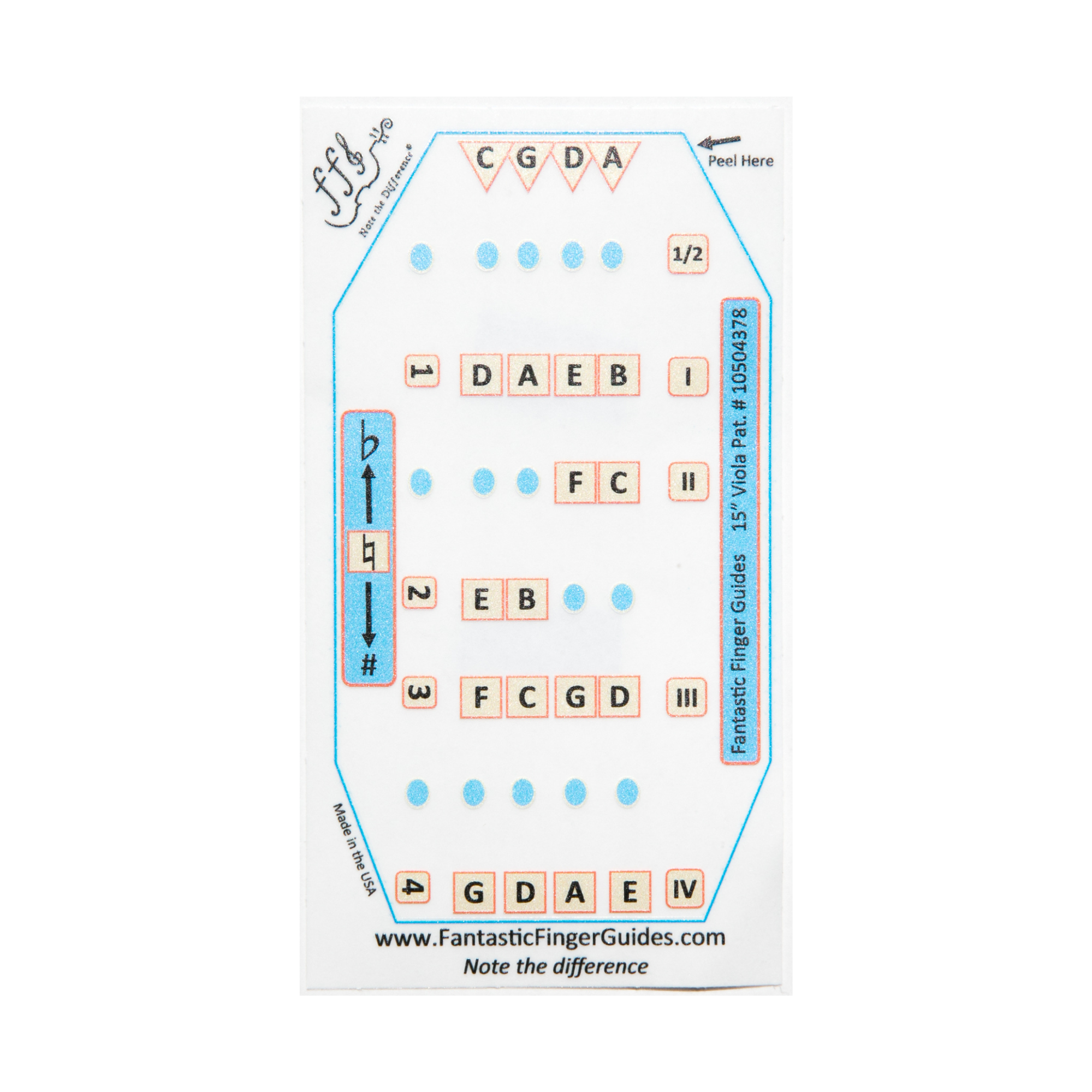 The Perfect Viola Finger Guide - Fantastic Finger Guides