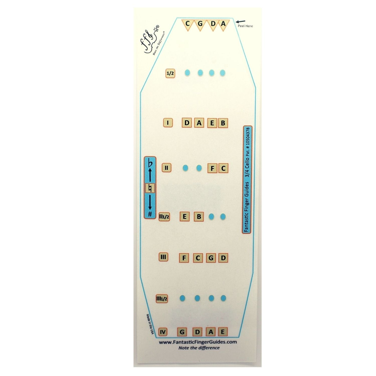 Weston's Fantastic Finger Guides For Cello