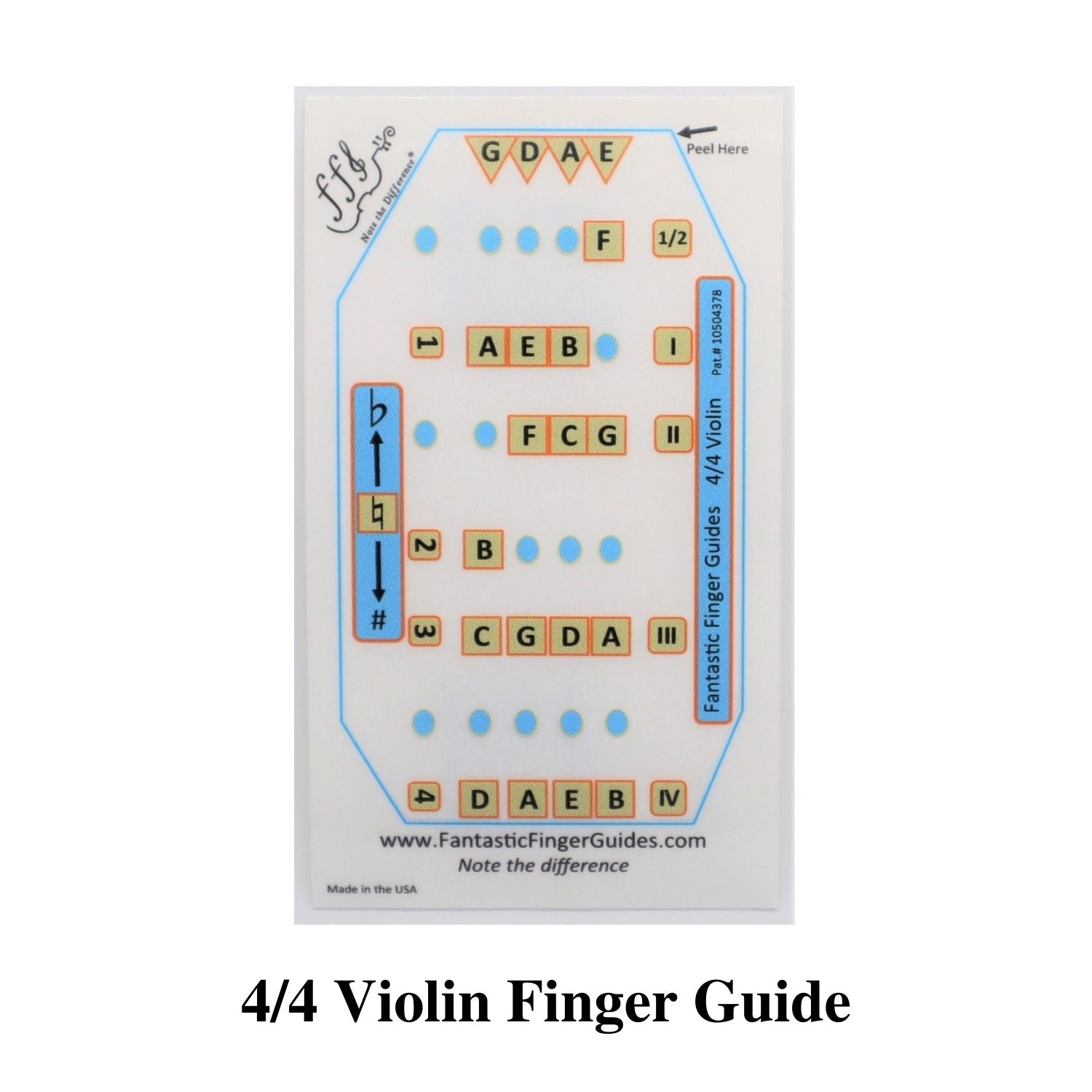 The Best Violin Finger Guide - Fantastic Finger Guides