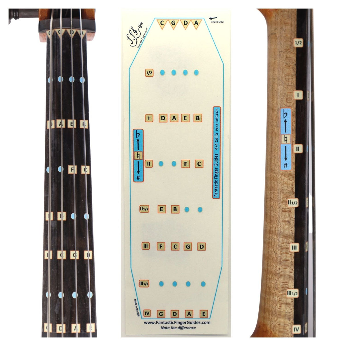 Weston's Fantastic Finger Guides For Cello